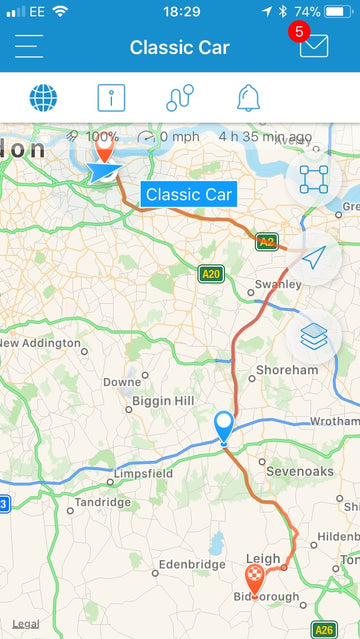 Classic Tracker - Classic Car Tracking Service UK – Classic Tracker Ltd.